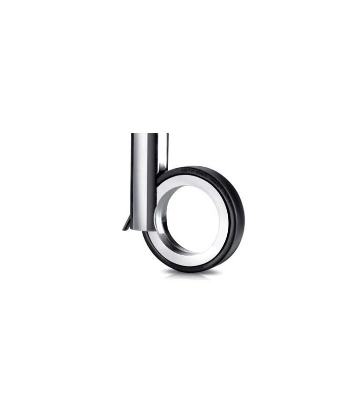 Roulette design diamètre 90 mm avec frein - Roulette pour meuble