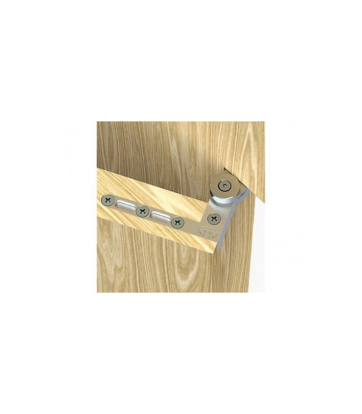 Kit pivot pour porte simple action en bois poids maxi 40 kg - Charn...