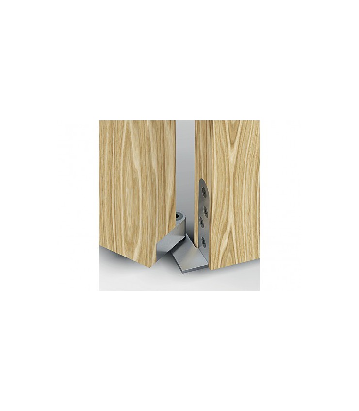 Kit pivot pour porte simple action en bois poids maxi 40 kg - Charn...