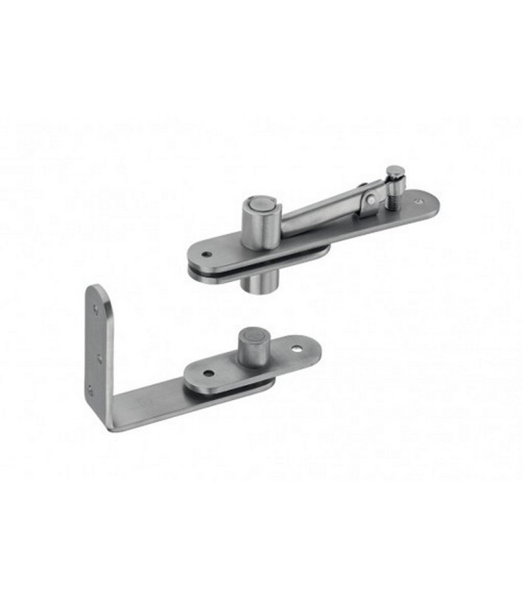 Kit pivot pour porte double action en bois poids maxi 80 kg - Charn...