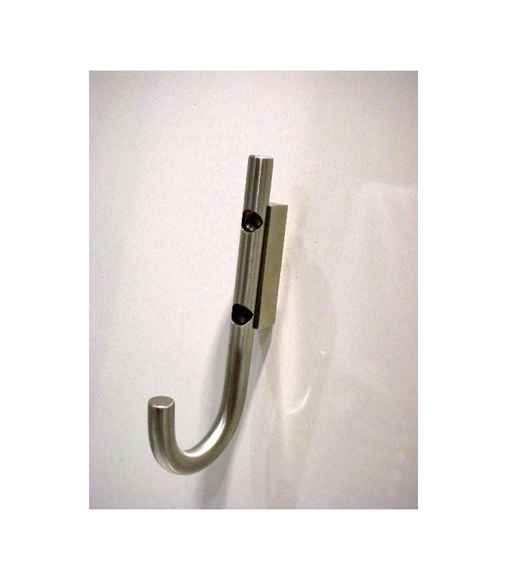 Patère en inox série Quadrato - Patère inox