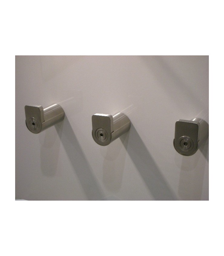 Patère en inox Méridian série - Patère inox