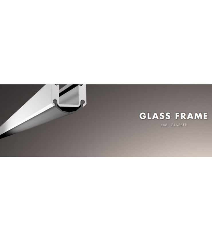 Profil Glass frame montage sur panneau de verre sans silicone - Equ...