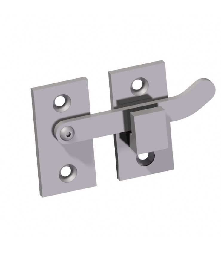 Loquet inox aisi316 pour portillon - Targette et serrure