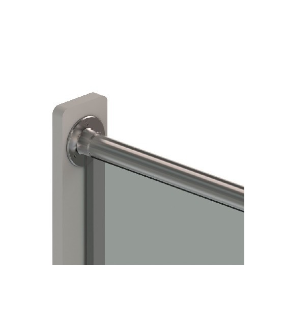 Tube à fond de gorge et profil en aluminium