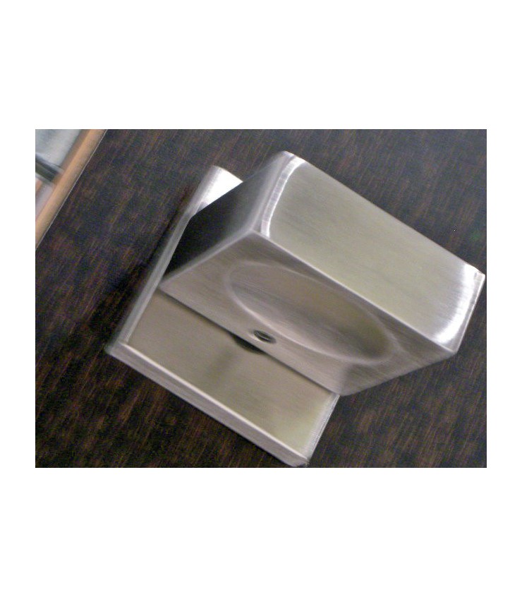 Paire de poignée bouton carré plat J404 - Poignée sur rosace carrée Paire de poignée bouton carré plat J404 - Poignée sur rosace carrée