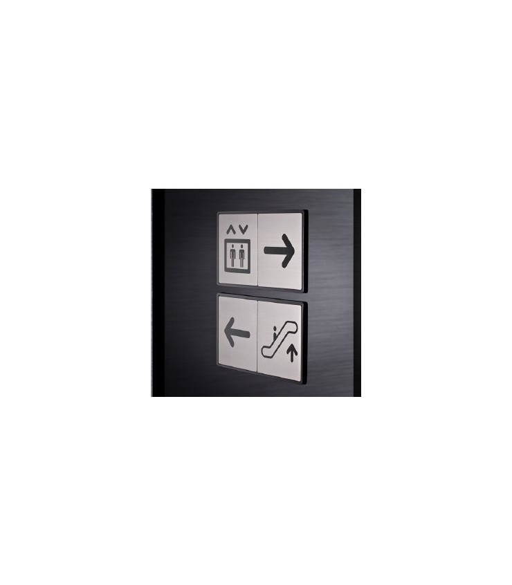 Pictogramme sur plaque inox avec support abs - Pictogramme - JNF
