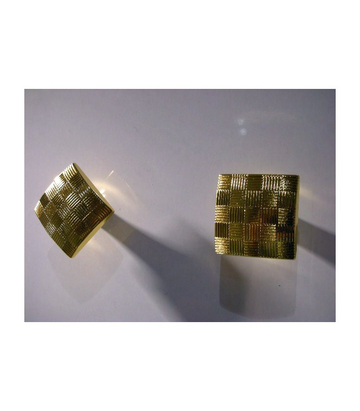 Bouton de meuble Country carré par Estamp - Bouton de meuble décora...