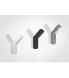 Patère porte peignoir Quadro.L - Patère inox - JNF