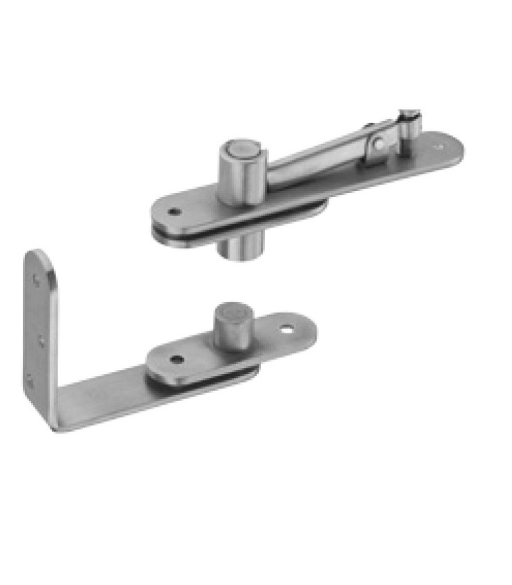 Kit pivot pour porte double action en bois poids maxi 80 kg - Charn...